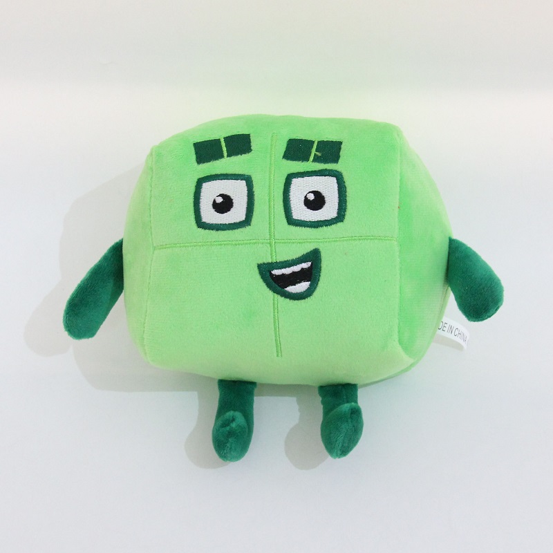 Numberblocks Green Plush Toy