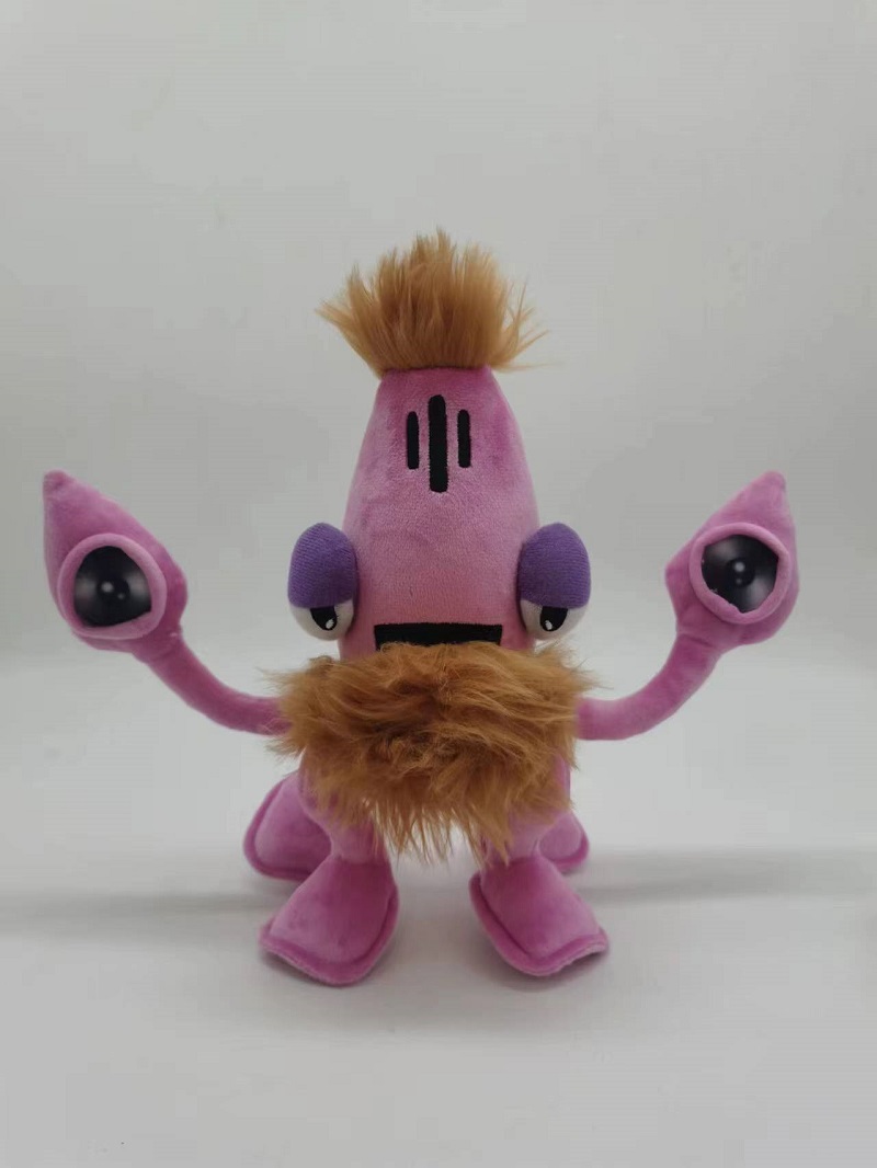 Pink Squid plush doll