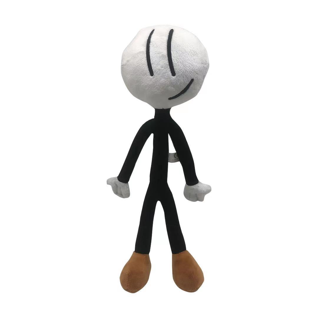 stick figure plush doll