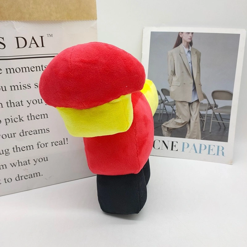 Red baller plush doll