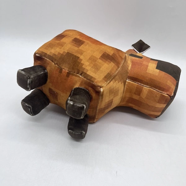 Pixel pufferfish plush doll