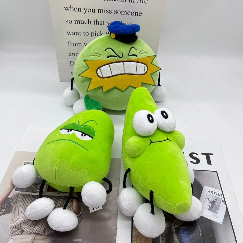 Brain Game Green Melon plush toy