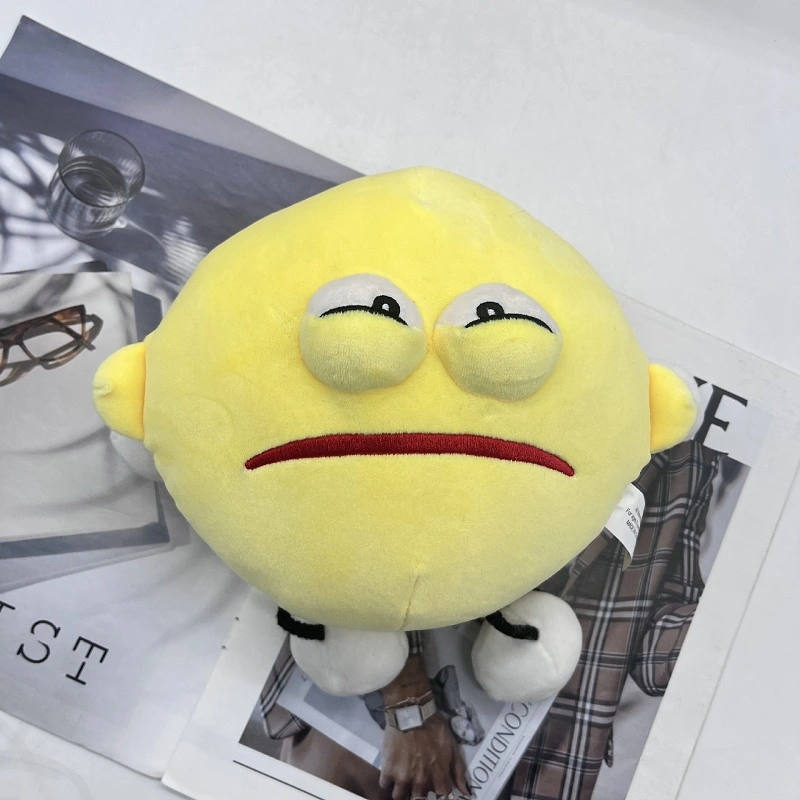 Brain Game Yellow cucumber plush toy