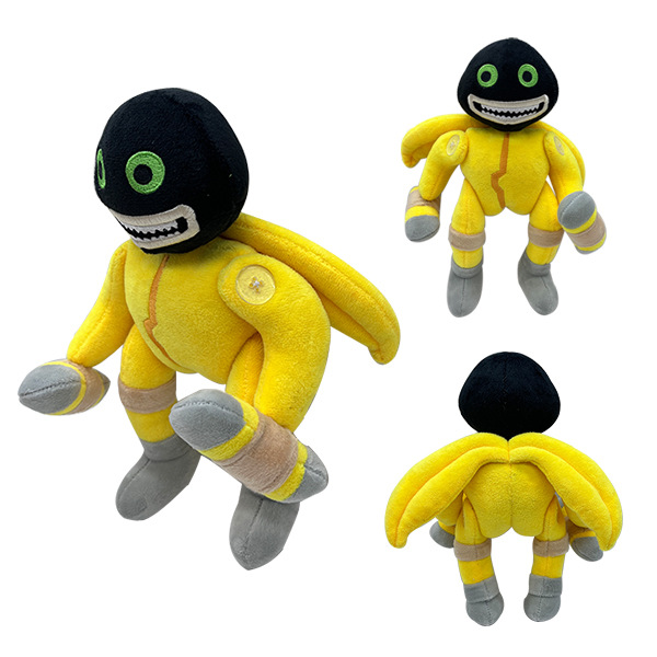 Wubbox Yellow robot plush doll