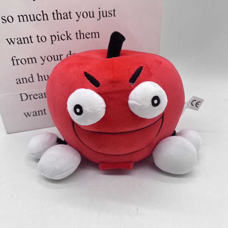 Brain Game Apple plush toy