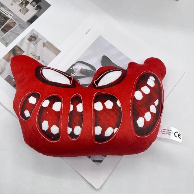 Red mouth plush toy