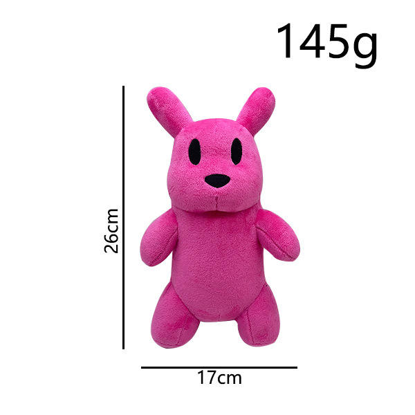 Pink Rain World Slugcat plush toy