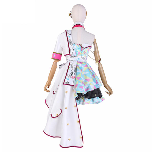 Shiraishi An Pink Suit Cosplay Costume