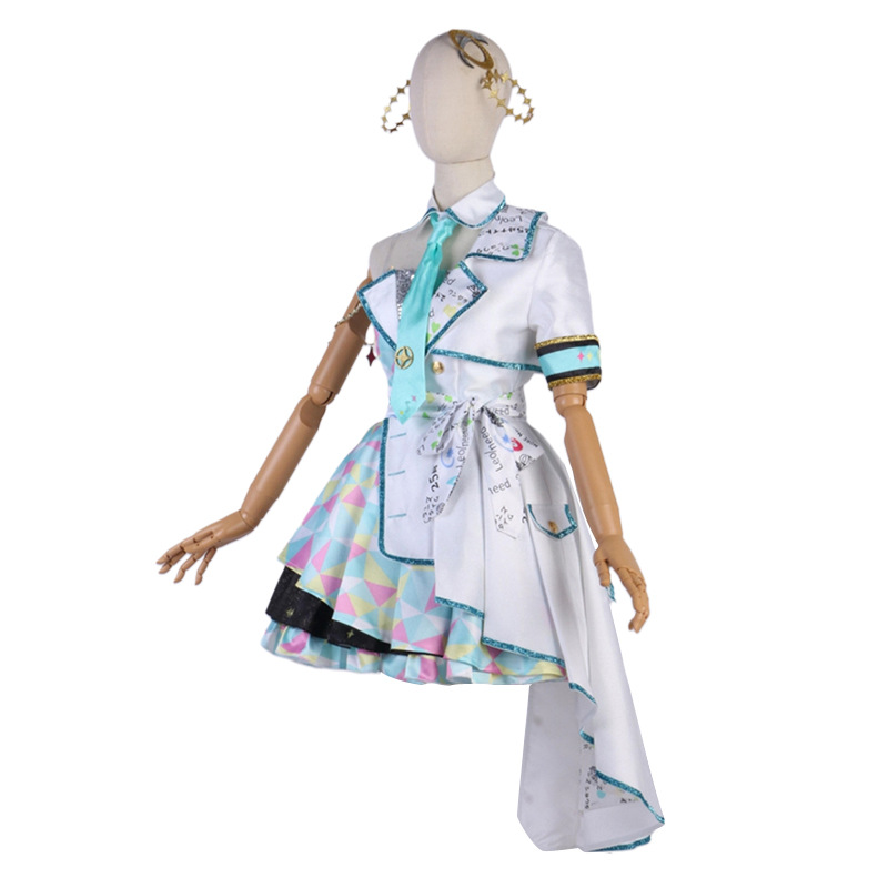 Shiraishi An Blue Suit Cosplay Costume