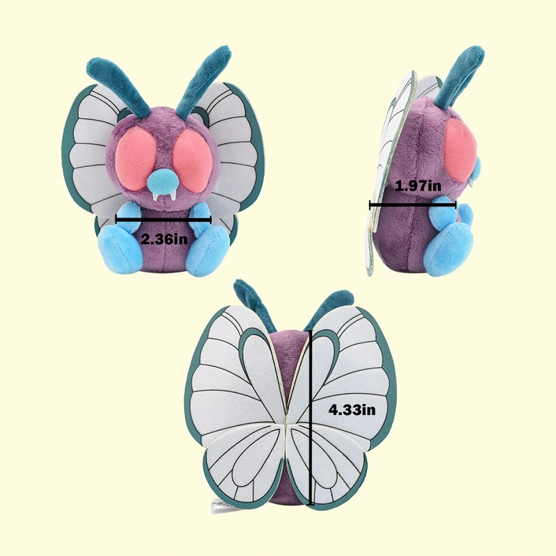 Elfin fit Butterfree Plush Doll