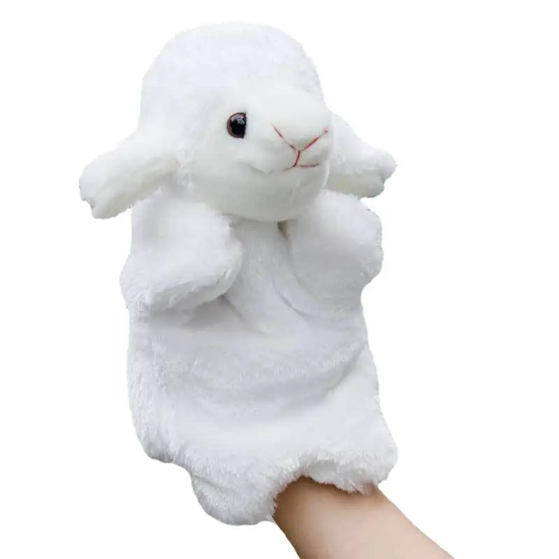Cute Snow White Sheep hand doll