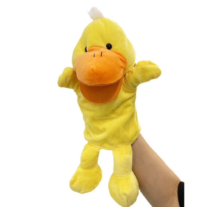 Yellow Duck Hand Doll