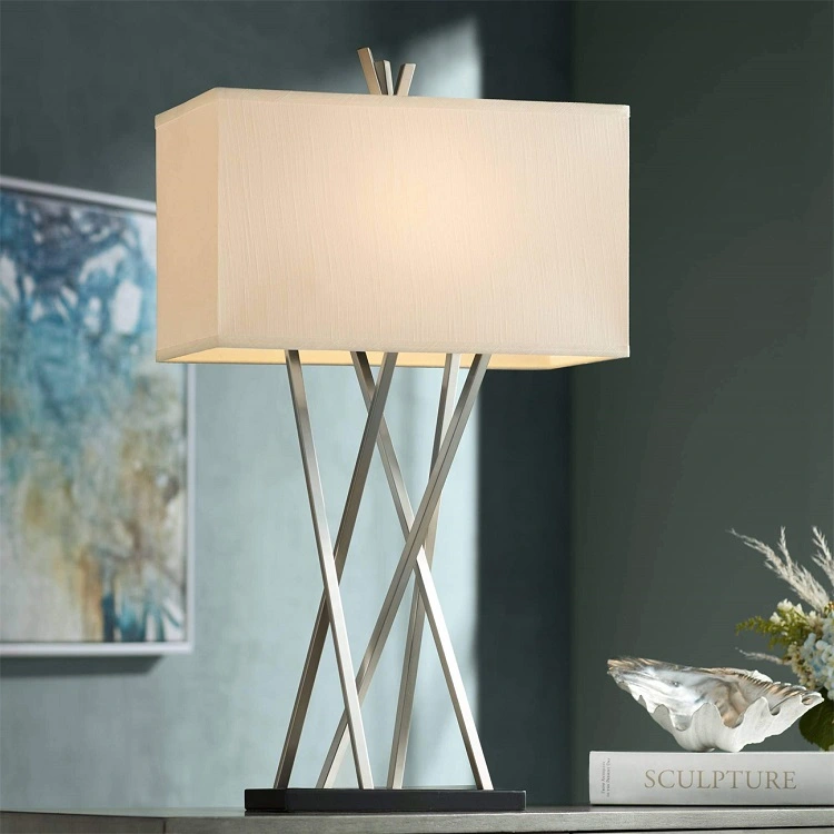 Modern Metal Base Table Lamp