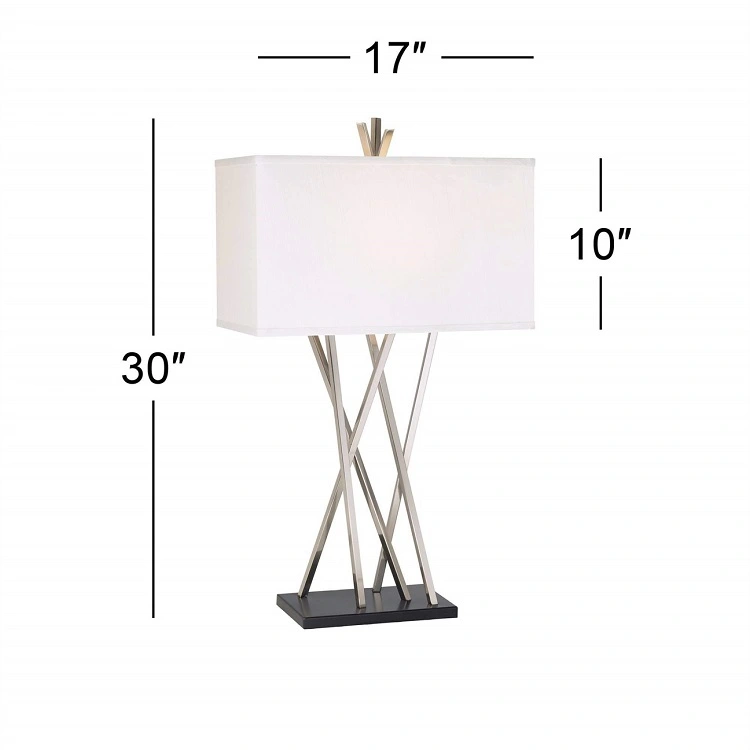Modern Metal Base Table Lamp