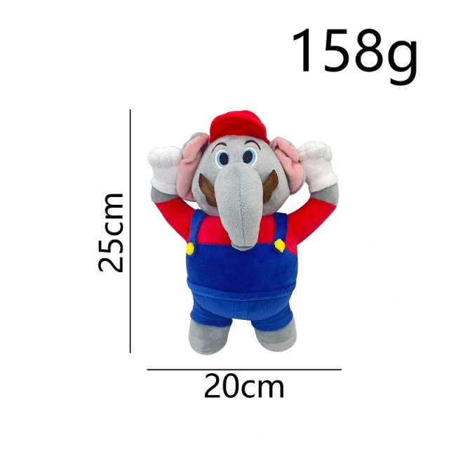 Elephant Mario Plush doll