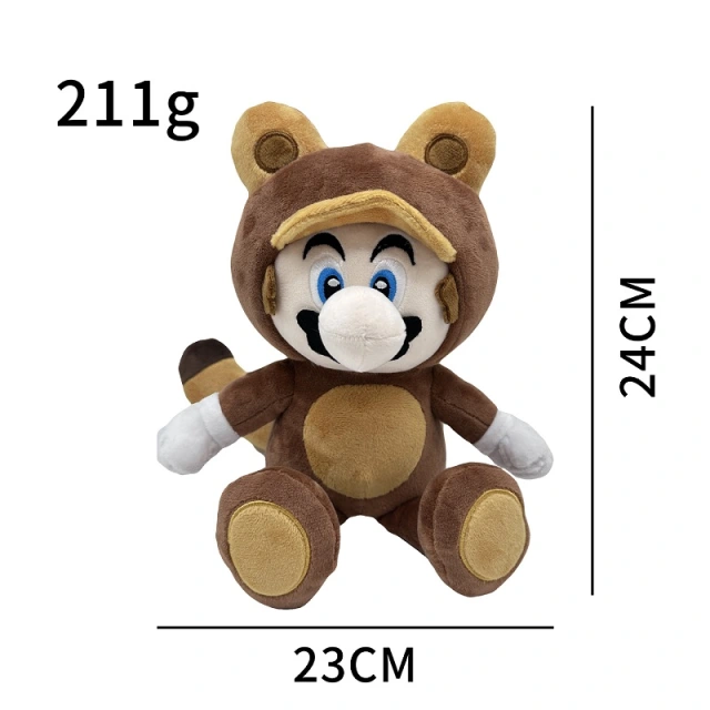 Brown Mario Plush doll