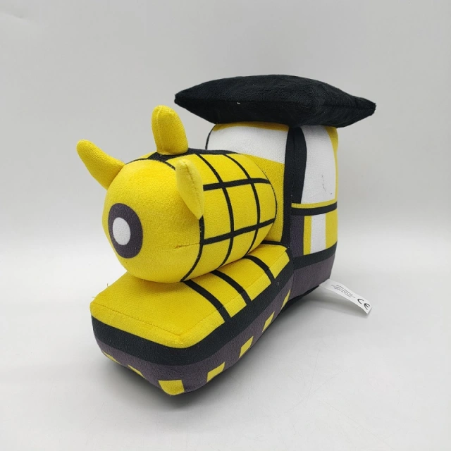 Choo-Choo Charles Yellow Train Plush Doll