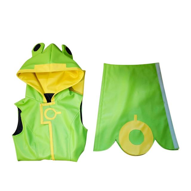Cardcaptor Sakura Frog Raincoat Cosplay Costume