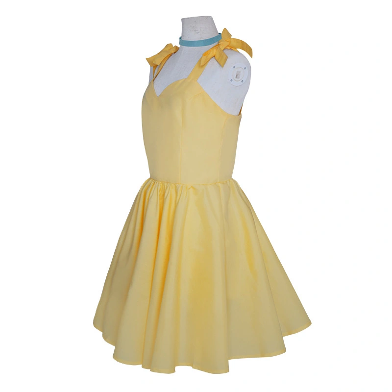 Asuka Yellow Dress Cosplay Costume