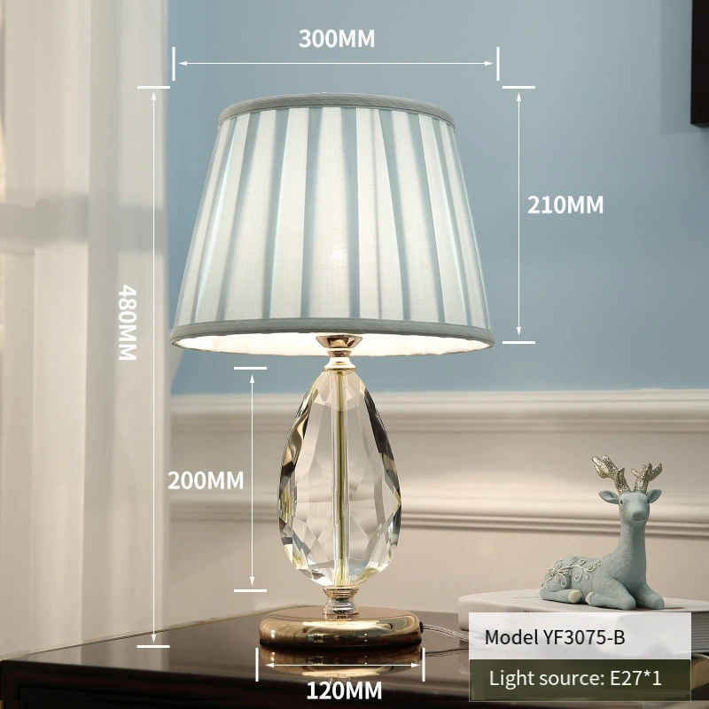 Luxury Modern Crystal Table Lamp