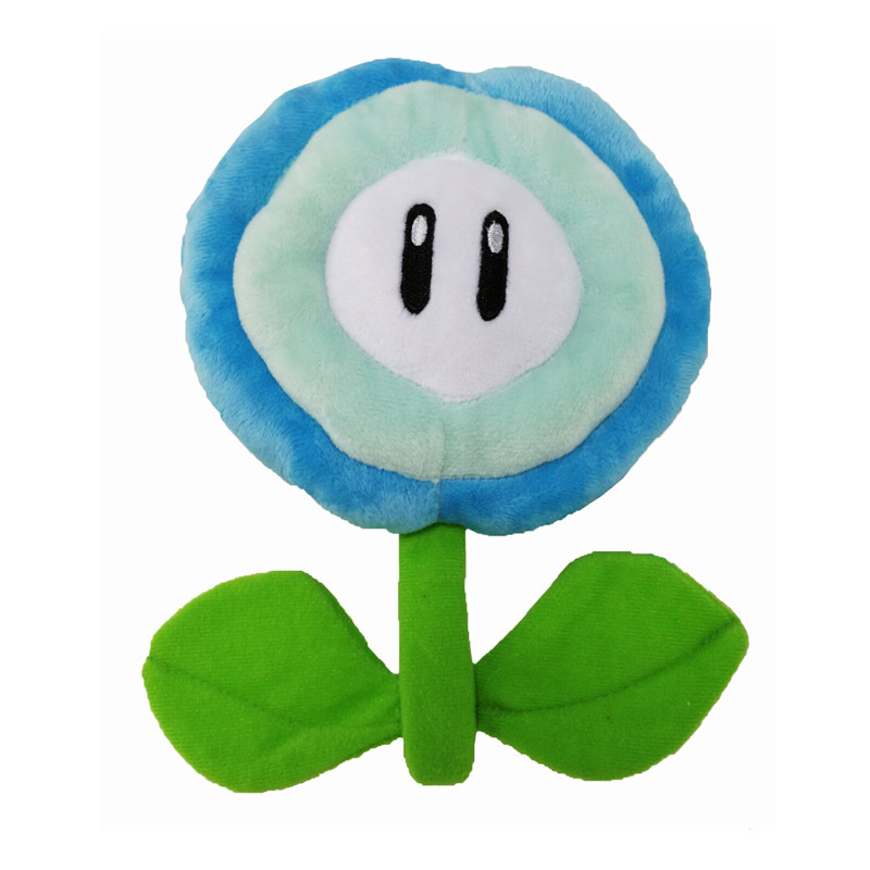 Blue Ice Flower Plush Doll