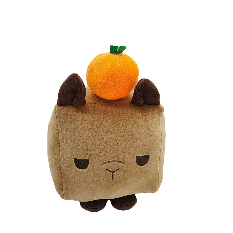 Big Games Orange Cat Plush Toy