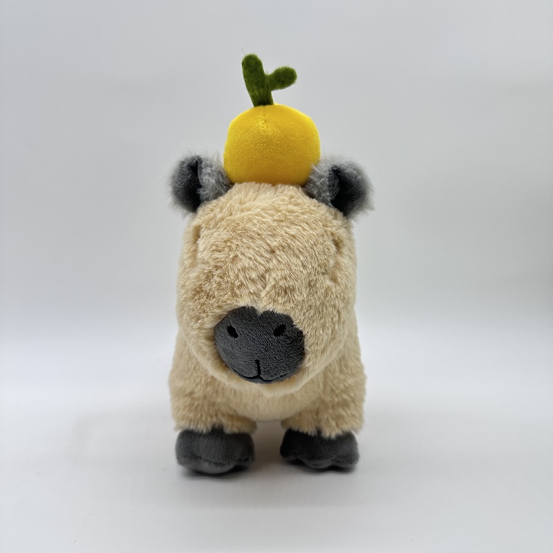 Yellow pear pufferfish Plush Toy