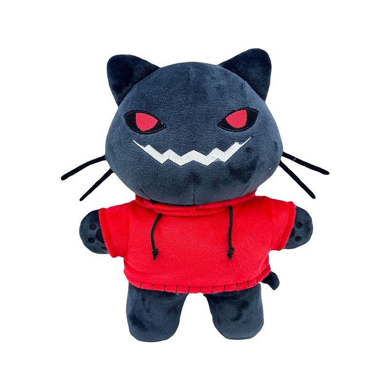 Phonk Red Cat Plush Doll