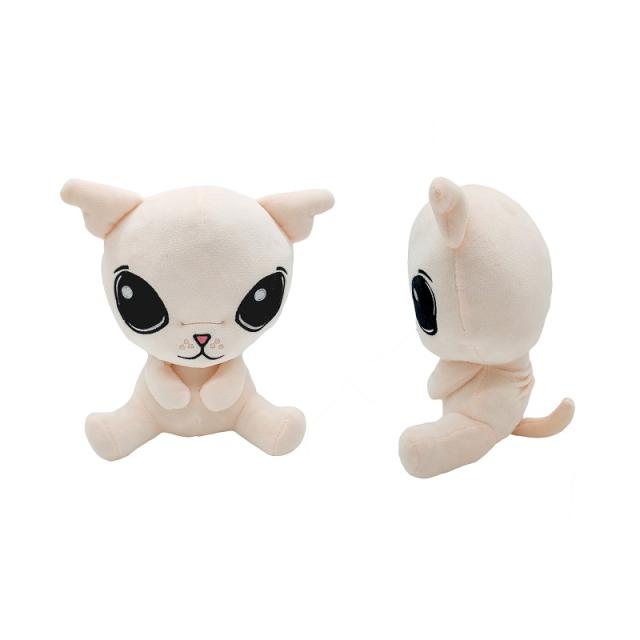 Bingus Plush Alien Big Eye Cat doll