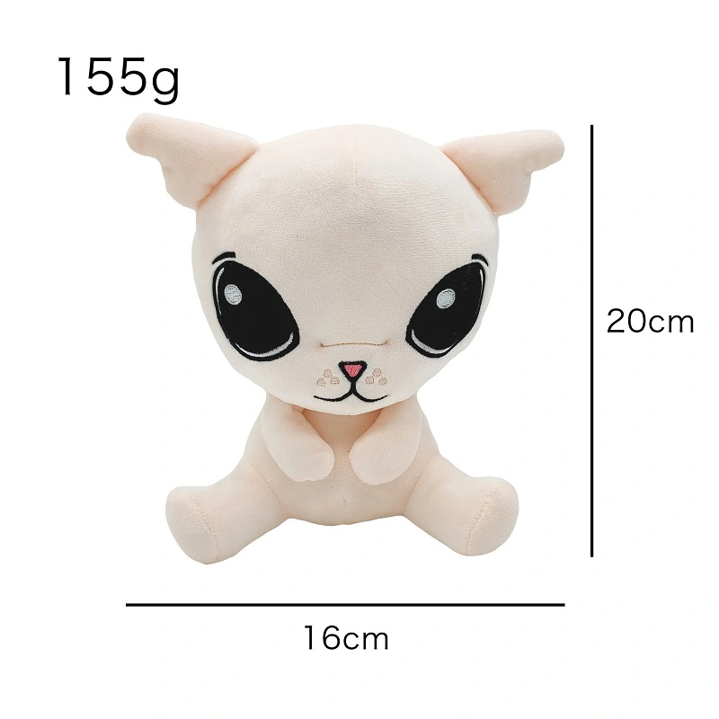 Bingus Plush Alien Big Eye Cat doll