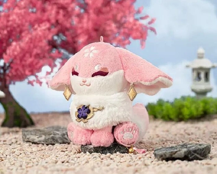 Genshin Yae Miko Fox Plush Toy
