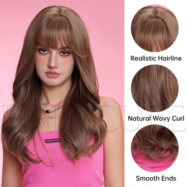 Deep Brown Y2K Style Wig