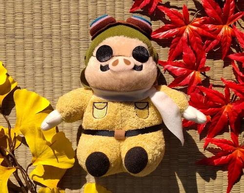 Crimson Pig Porco Rosso Plush Doll