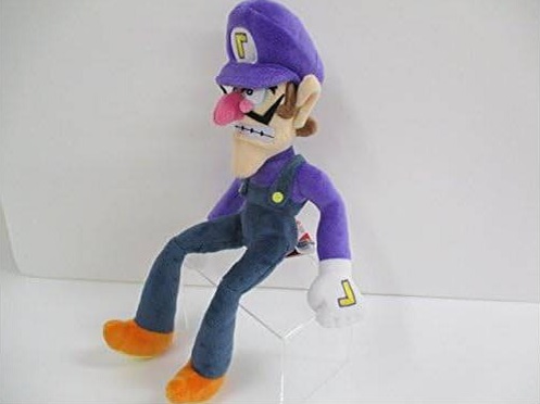 Super Mario Waluigi Plush Doll