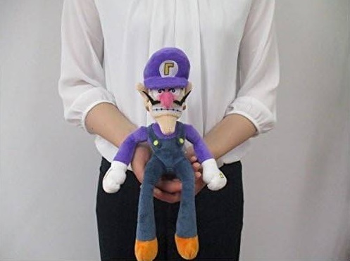 Super Mario Waluigi Plush Doll