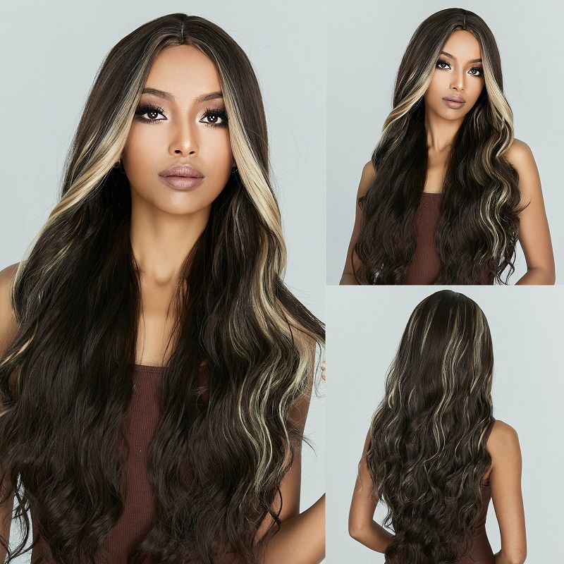 Brown Balayage Big Wave Wig