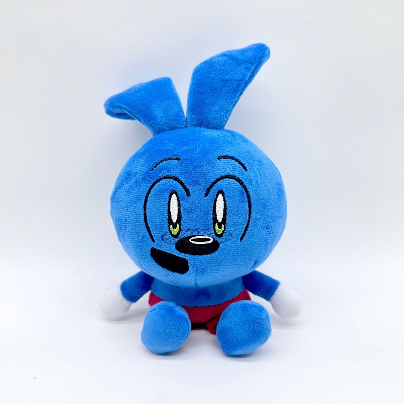 Blue Riggy Rabbit Plush Doll