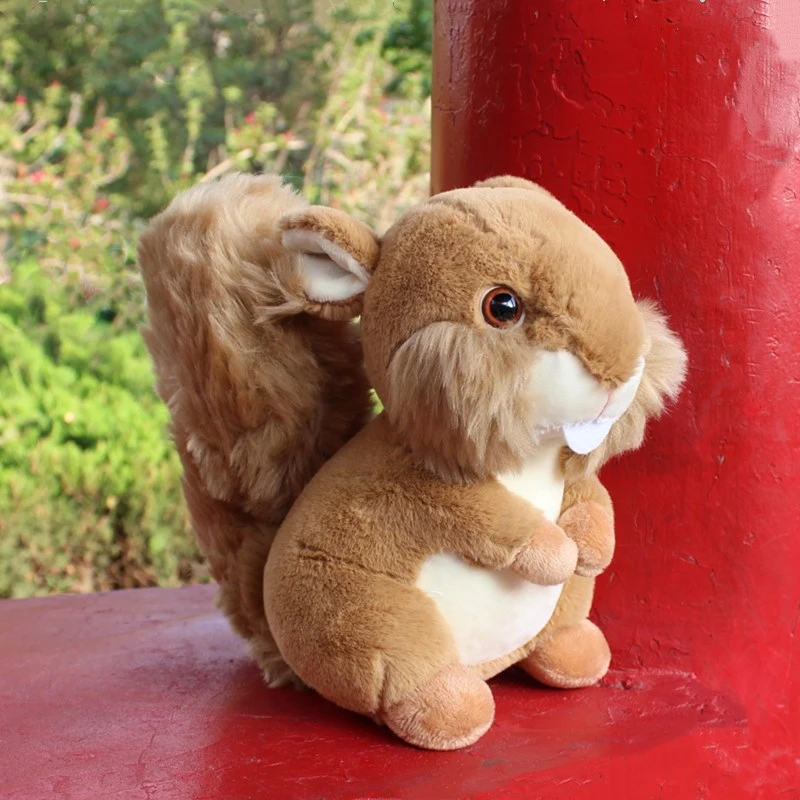 Big tailed squirrel Plush Doll
