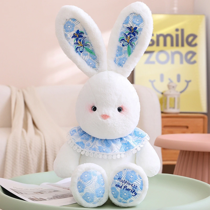 Flower Rabbit Plush Doll