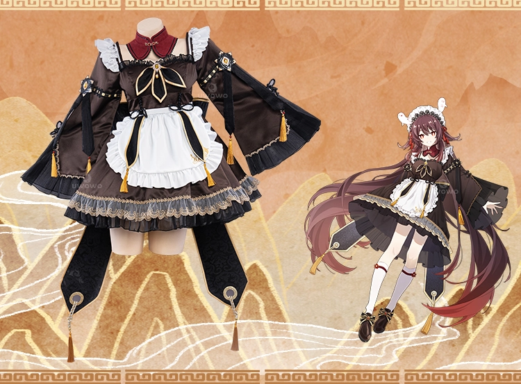 Hu Tao Maid Dress