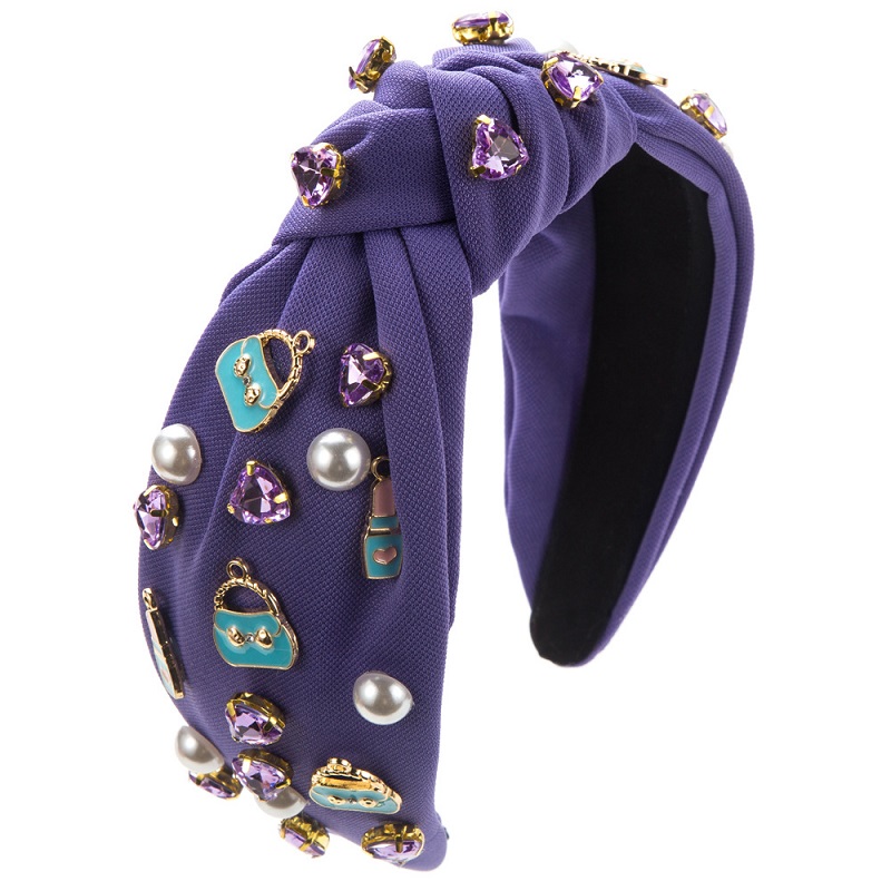 Baroque Heart Jewel Headband