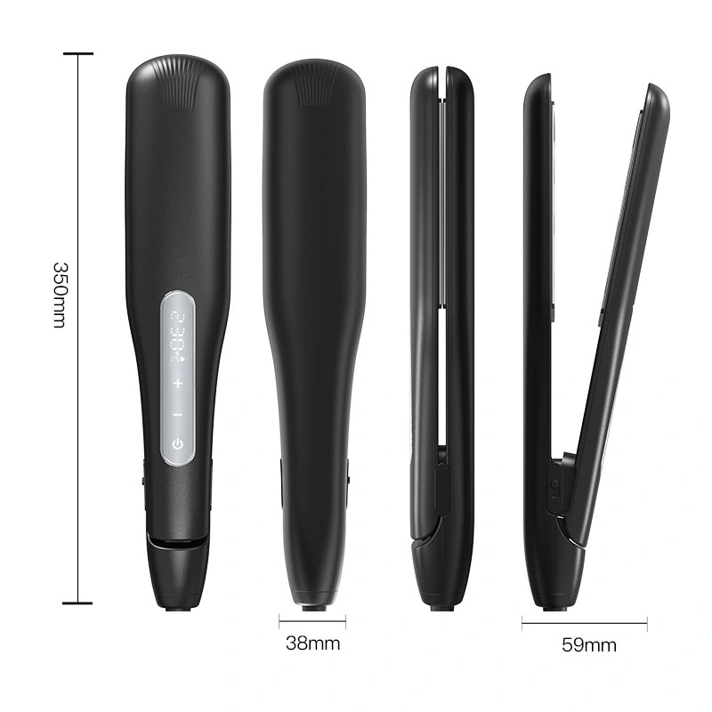 LCD Wide Plate Hair Straightener
