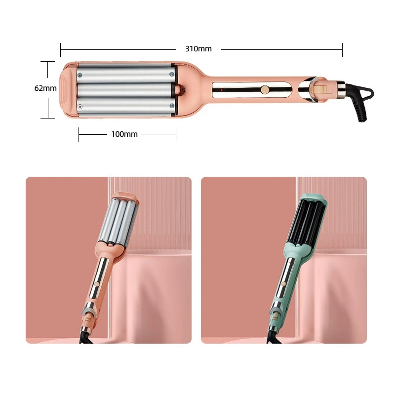 Triple Barrel Hair Curling Iron