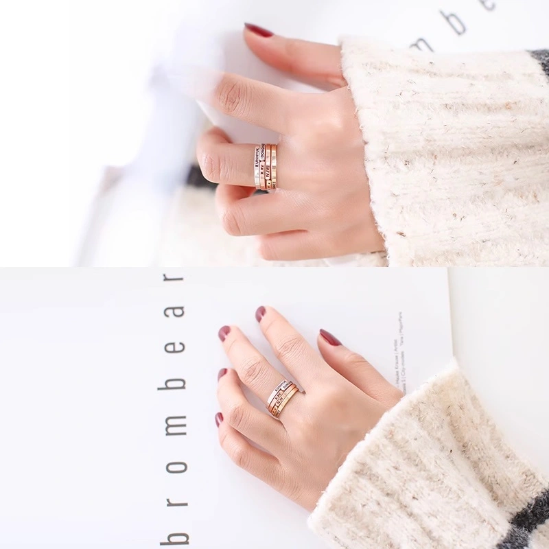 Personalized Engraved Open Ring