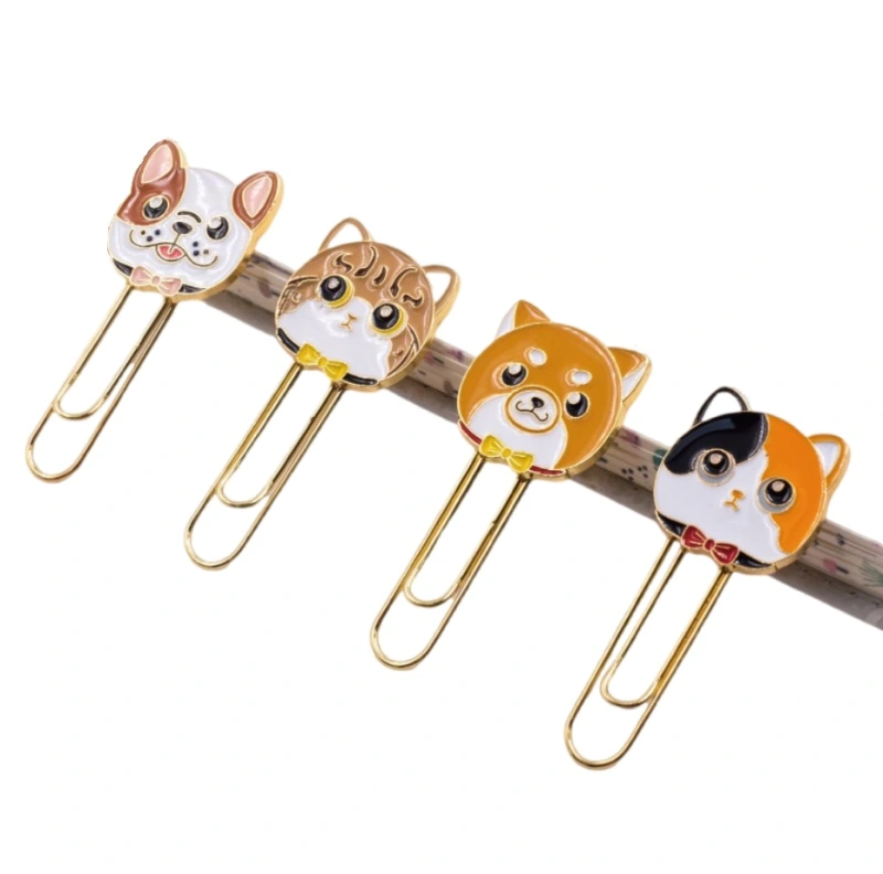 soft enamel paper clip