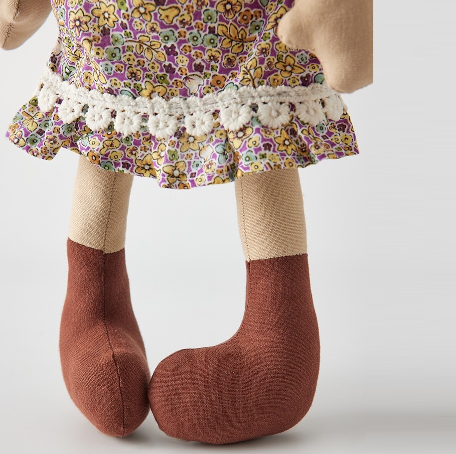 therapy plushie doll red fox