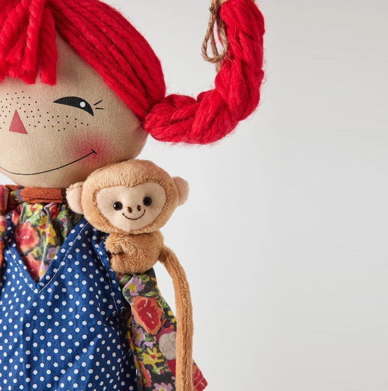 therapy plushie doll red fox