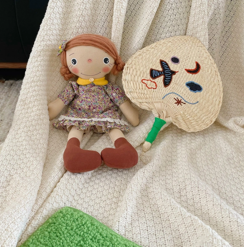 therapy plushie doll red fox