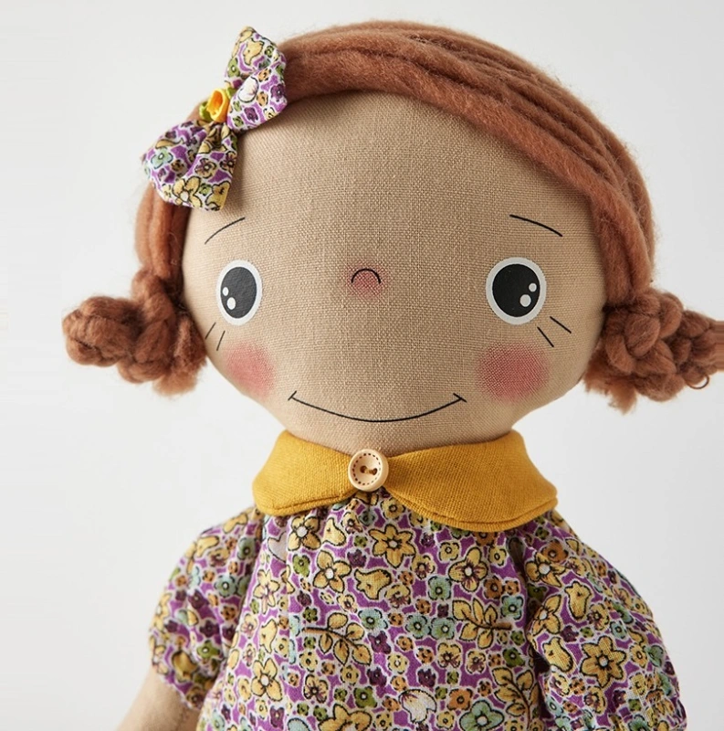 therapy plushie doll red fox