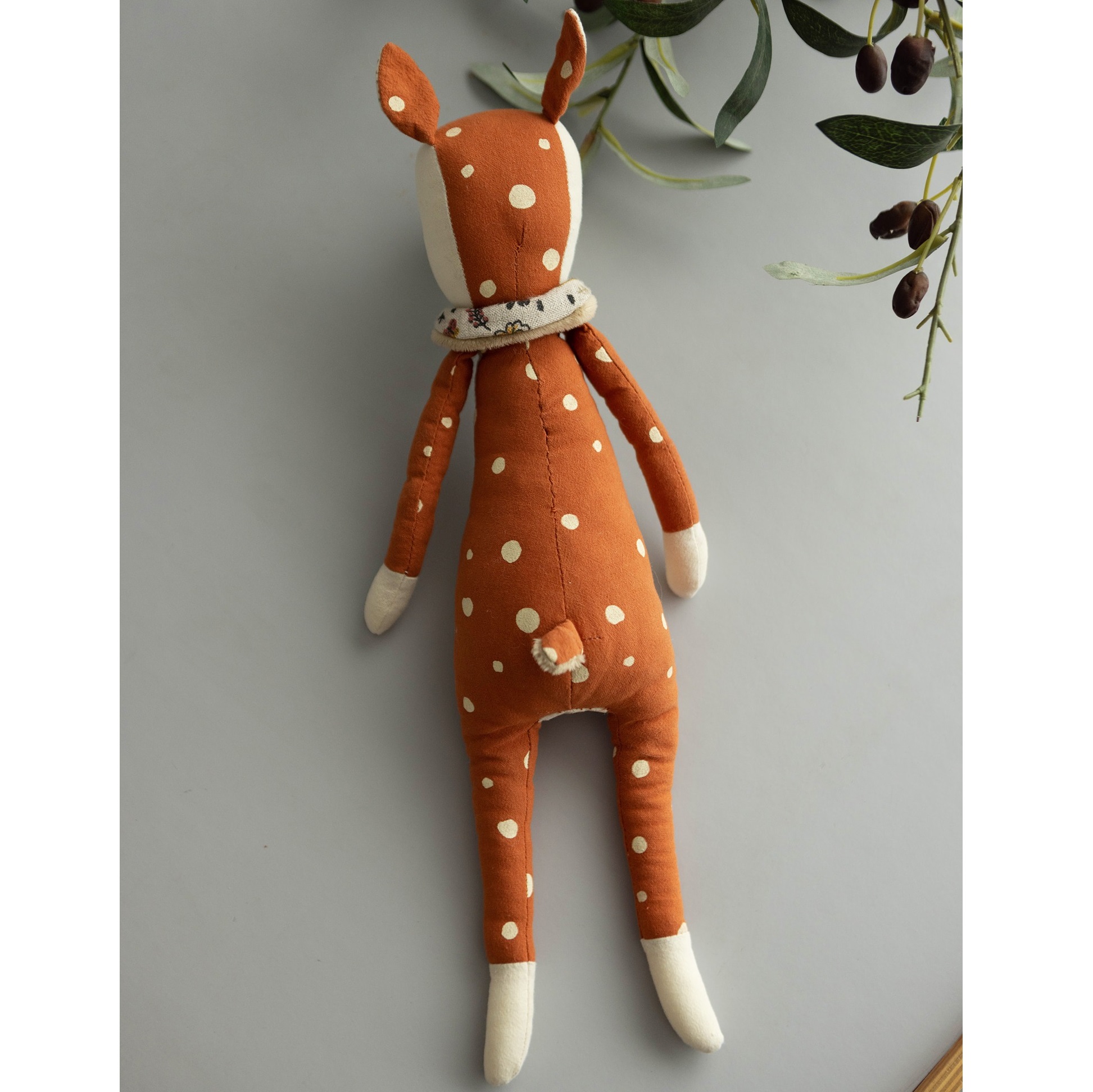 therapy plushie doll red fox